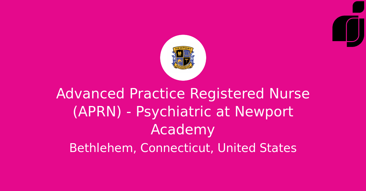 Advanced Practice Registered Nurse (APRN) - Psychiatric in Bethlehem ...