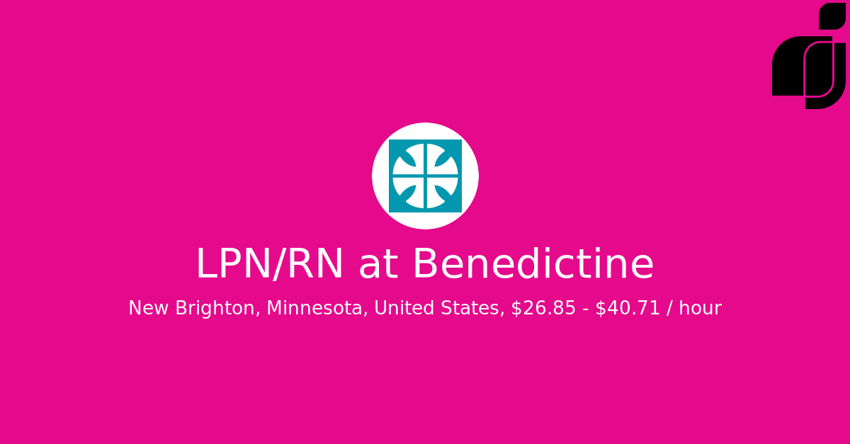 LPN/RN in New Brighton, Minnesota, United States at Benedictine