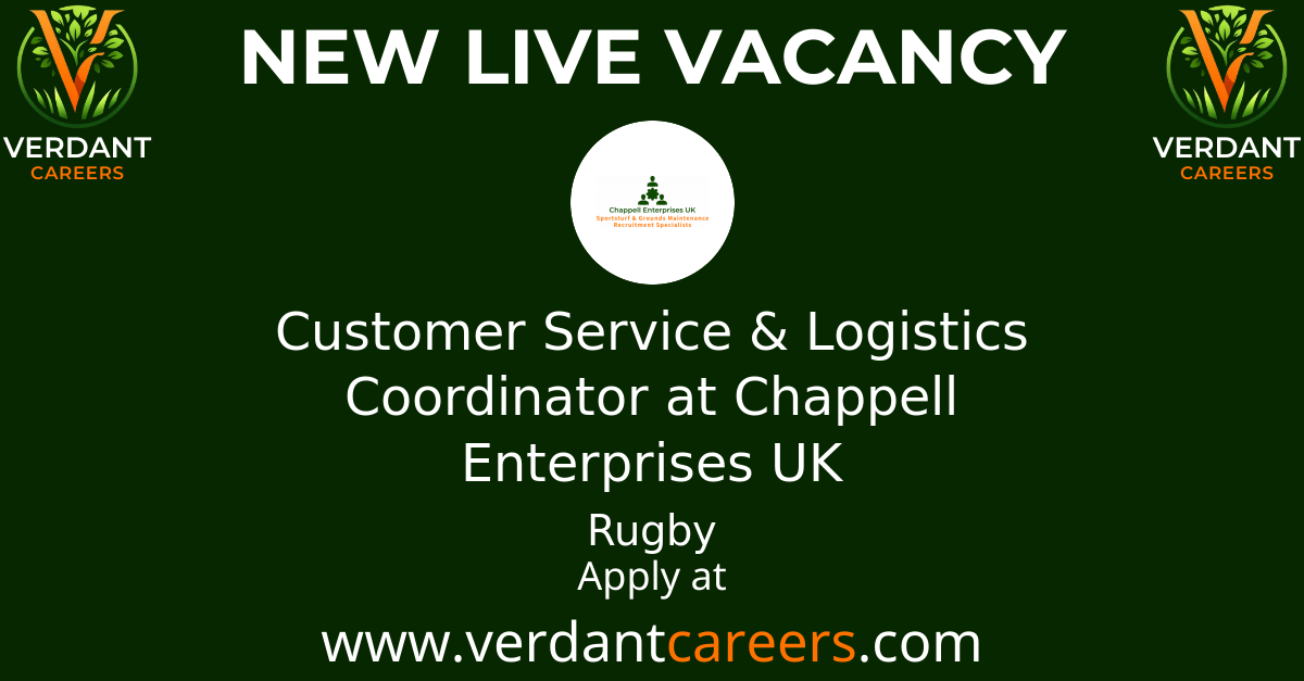 Customer Service & Logistics Coordinator at Chappell Enterprises UK ...