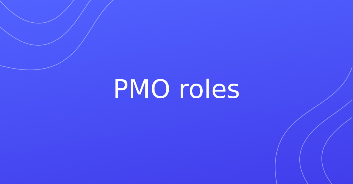 Sign In - PMO roles