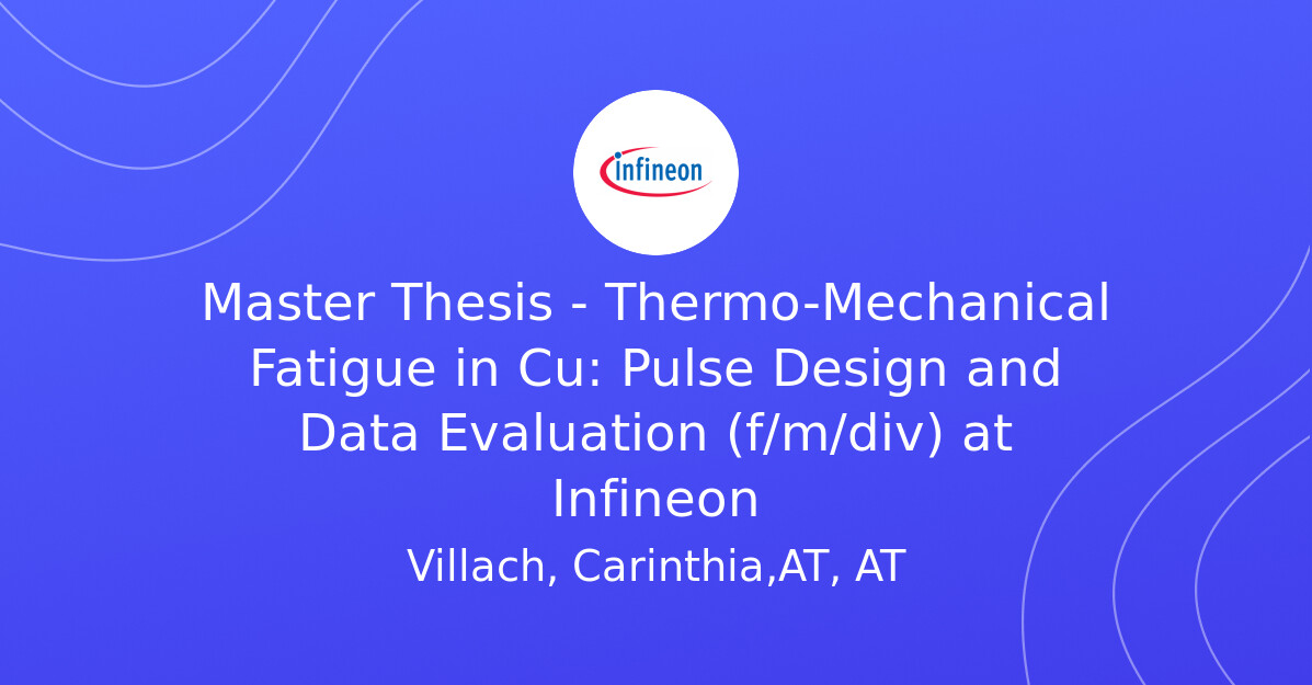 Master Thesis - Thermo-Mechanical Fatigue in Cu: Pulse Design and Data ...