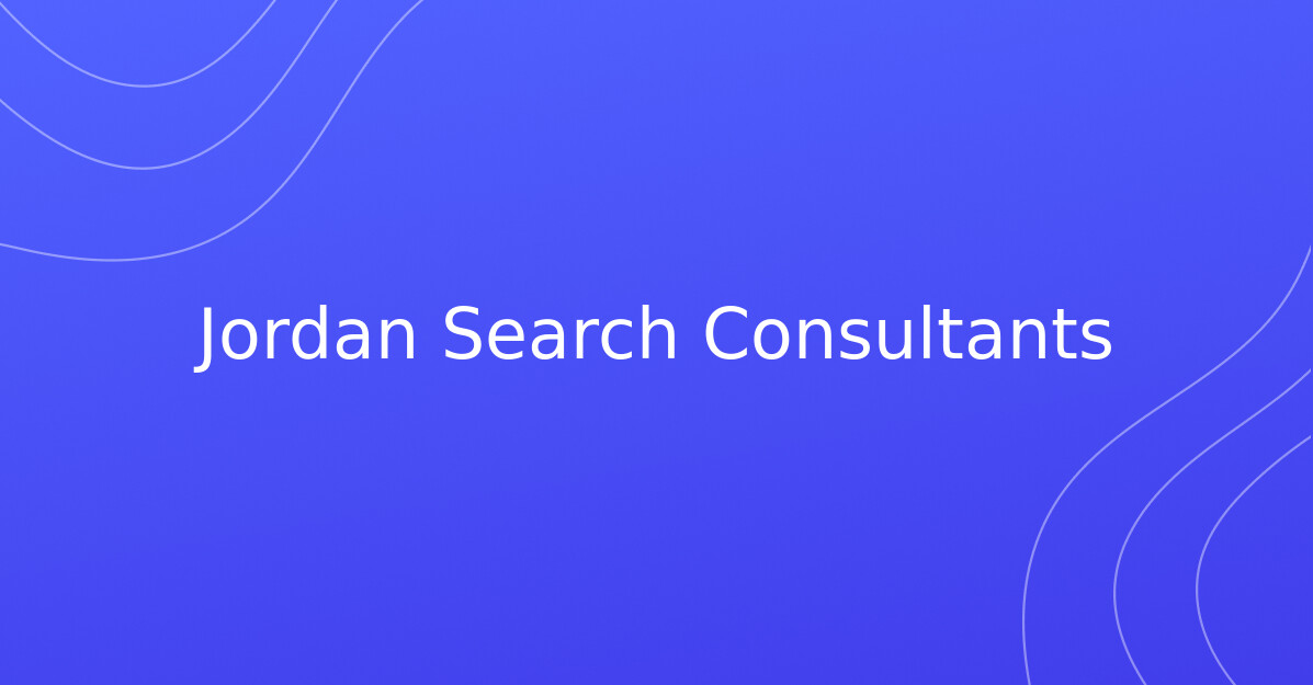 Jordan Search Consultants