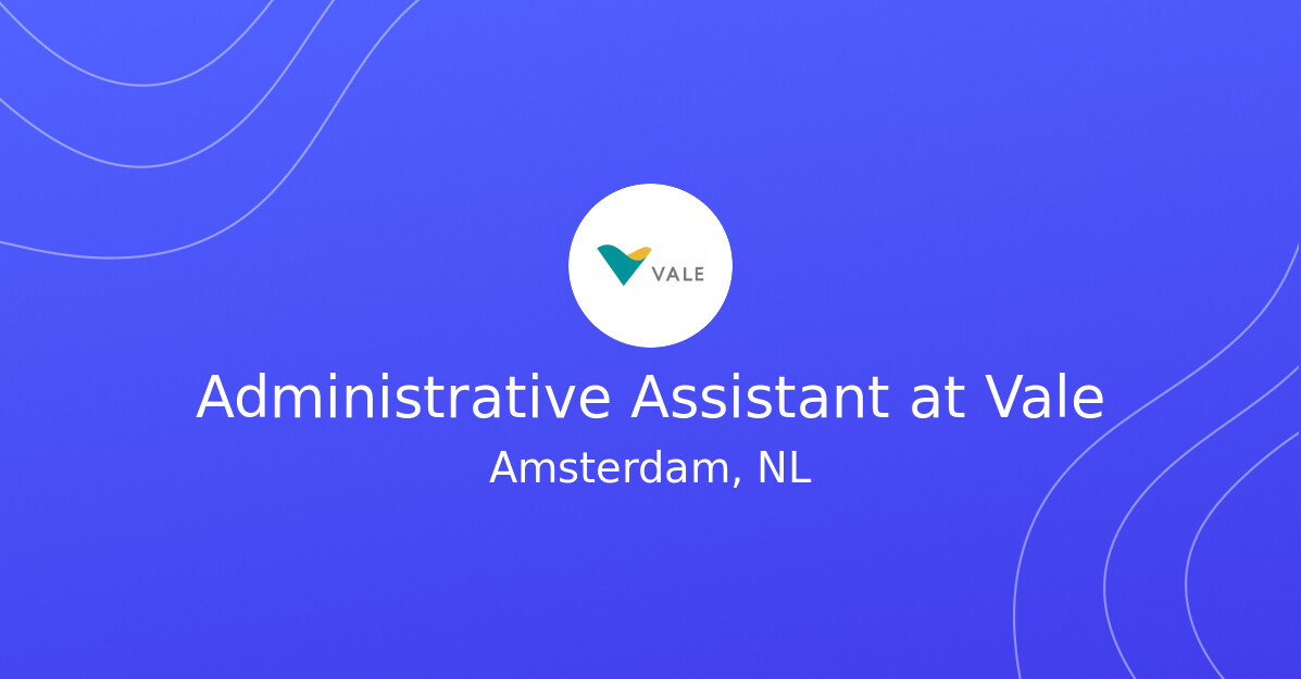 Administrative Assistant at Vale - MINING.COM Jobs