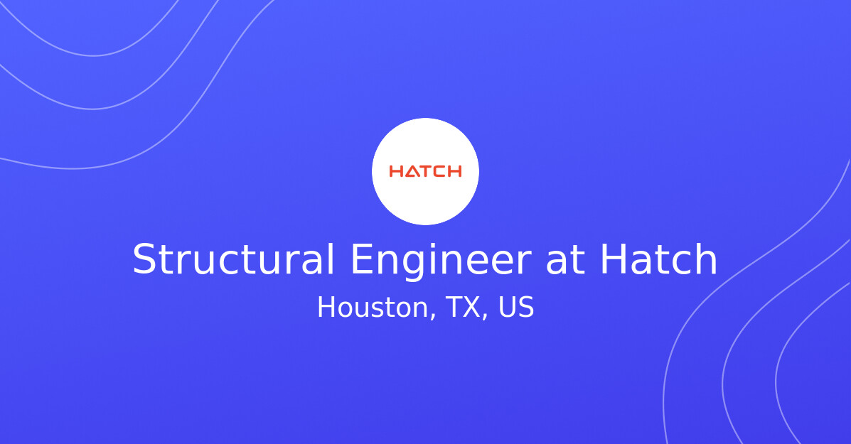 Structural Engineer at Hatch - MINING.COM Jobs
