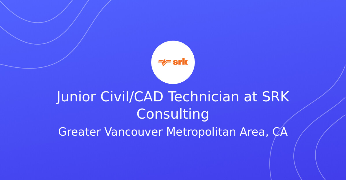 Junior Civil/CAD Technician at SRK Consulting - MINING.COM Jobs