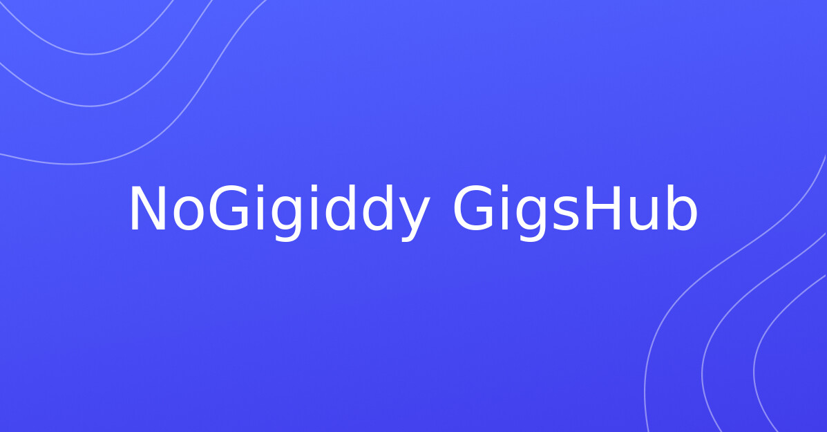 Capio Group Jobs – Remote & Flexible Roles | NoGigiddy - NoGigiddy GigsHub