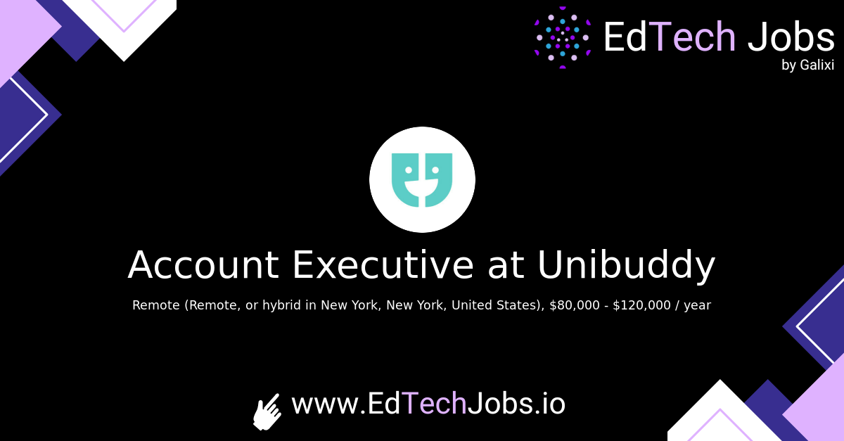 Account Executive at Unibuddy - EdTech Jobs