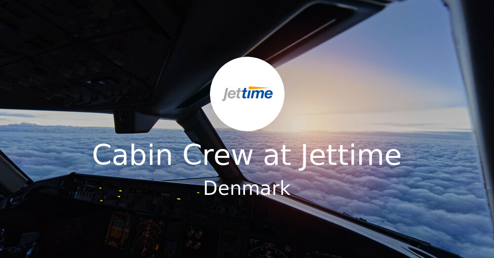 Cabin Crew at Jettime - Airline Crew Jobs