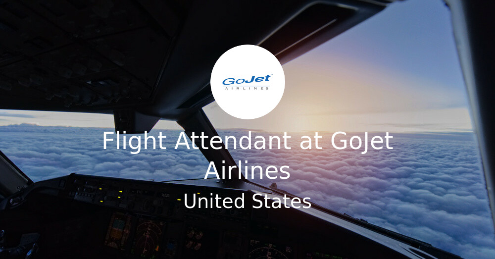 Flight Attendant at GoJet Airlines - Airline Crew Jobs
