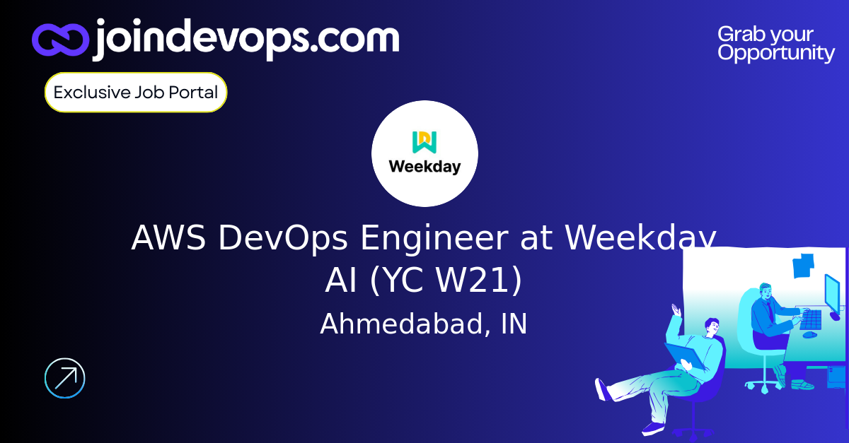 AWS DevOps Engineer at Weekday AI (YC W21) - JoinDevOps