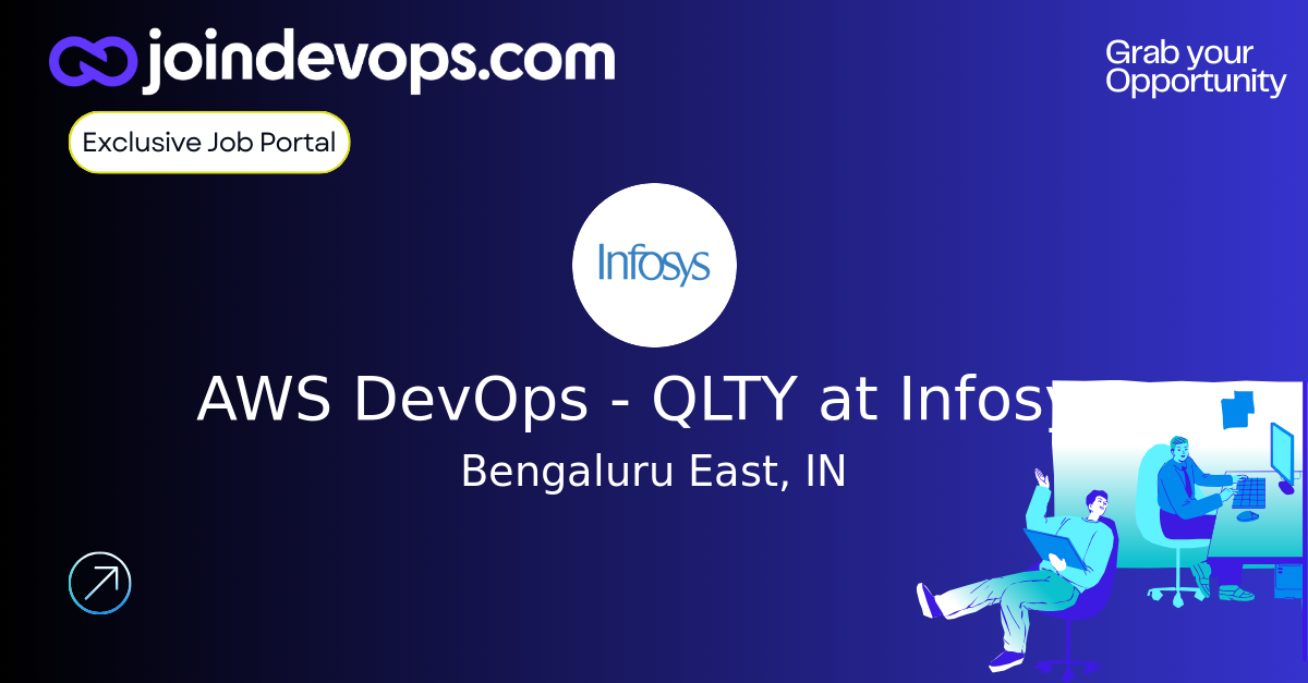 AWS DevOps - QLTY at Infosys - JoinDevOps