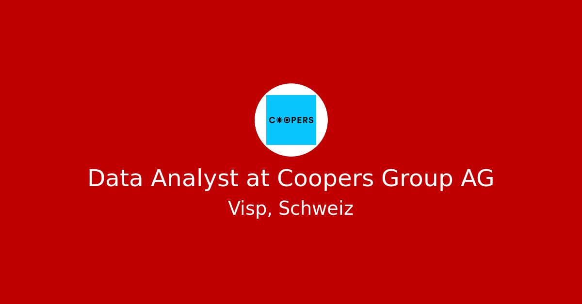Data Analyst